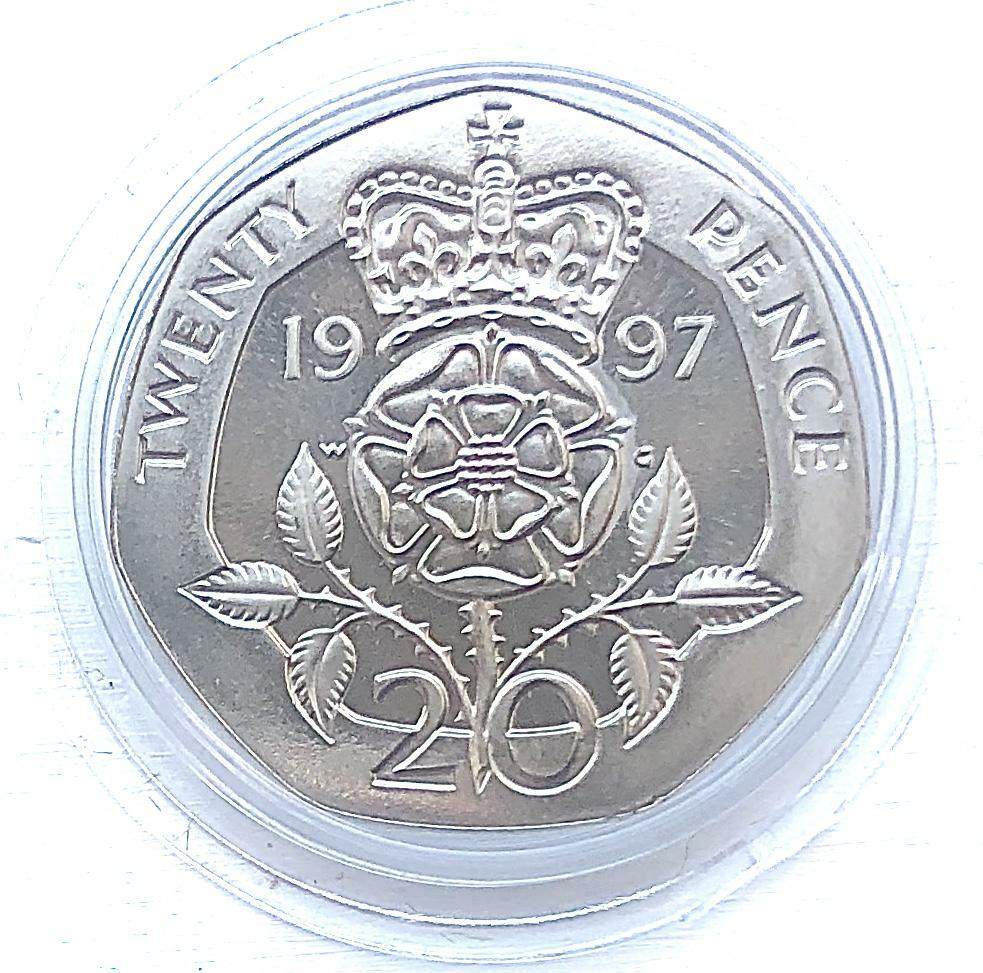 Twenty Pence 20p Proof Coins From Years 1982 - 2013 in Lighthouse ...