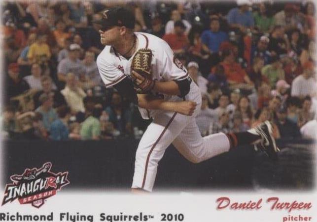 2010 Grandstand Richmond Flying Squirrels - Daniel Turpen (RC) for sale ...