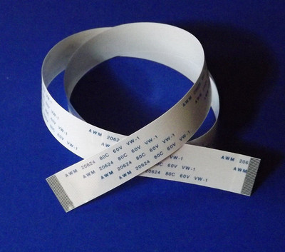 FFC A 30 Pin 0.5Pitch 50cm Flachbandkabel Flat Flex Cable Ribbon AWM ...
