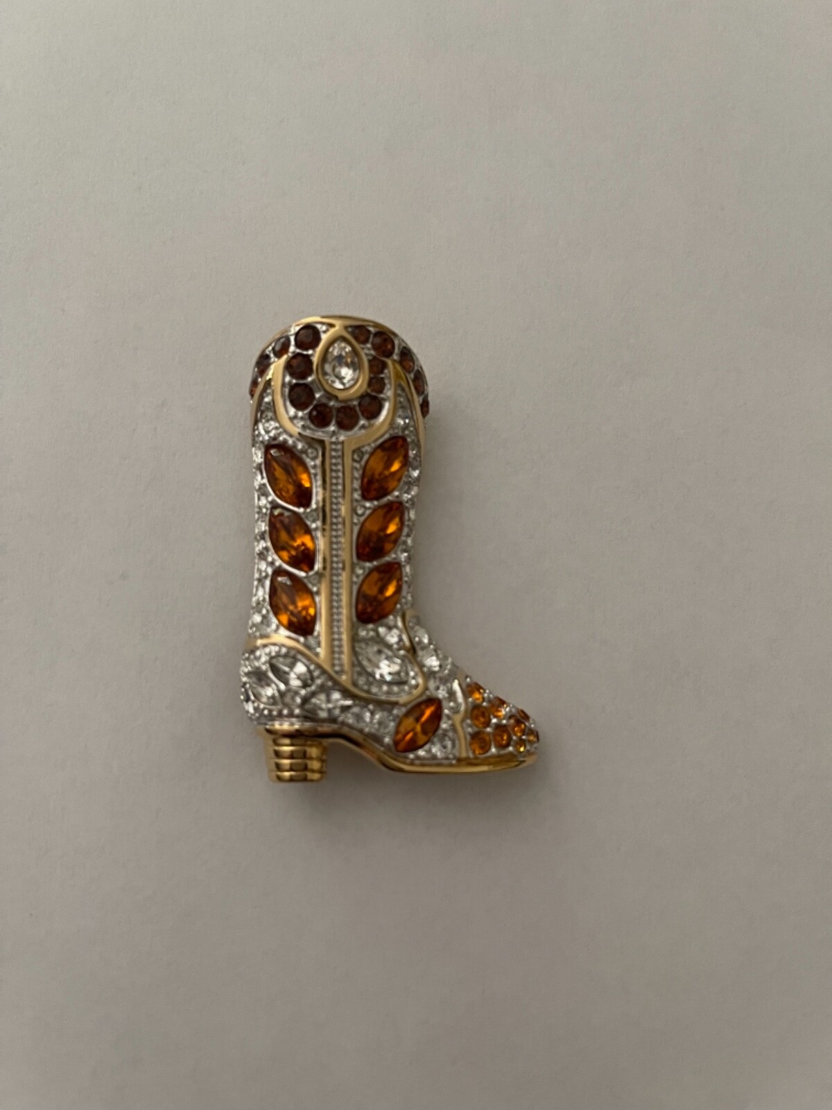 Signed Swan Swarovski Western Boot Brooch Pin SALE SALE | eBay