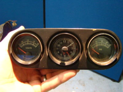 Harley FXR FXRD 3 gauge pod dash console FXRD Touring Edition Deluxe ...