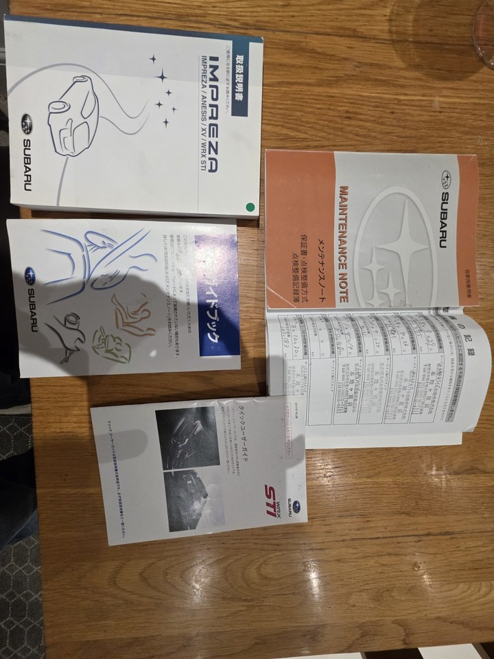 Subaru Impreza 2.0 STI JDM | eBay UK