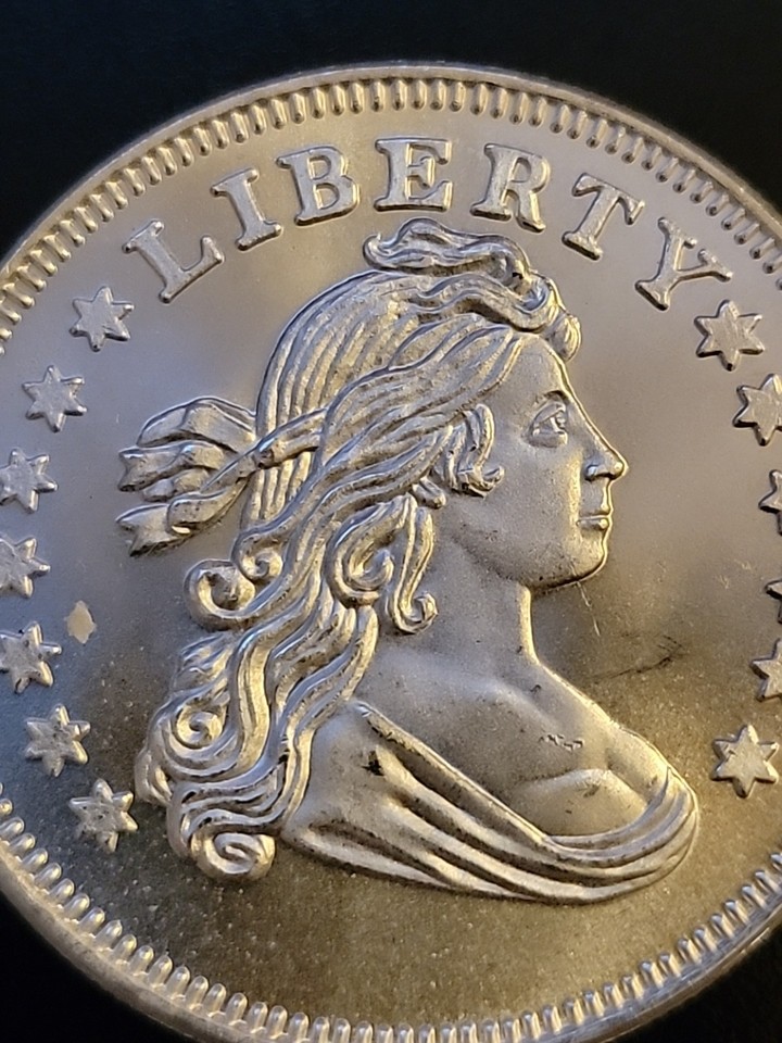 Liberty Eagle Coin 1 Troy oz Ounce .999 Fine Silver Round Vintage | eBay