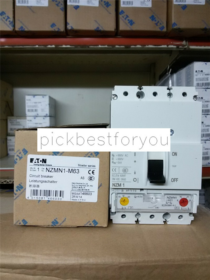 1PC NEW ONE EATON MOELLER NZMN1-M63 90 warranty SHIP Express #M69E QL ...