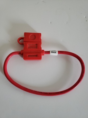 12V RV Camper Motorhome Solar Panel Lighting Inline Fuse Holder Fusable ...