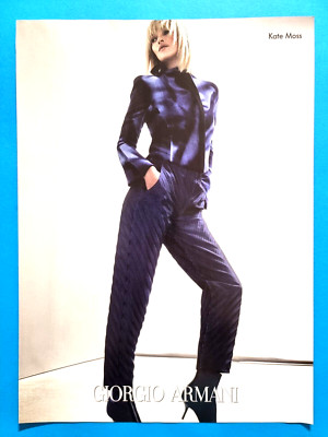 Magazine Print AD -KATE MOSS Supermodel FASHION Footwear Long Legs ...