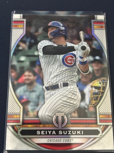 2023 Topps Tribute Seiya Suzuki #66 Chicago Cubs | eBay