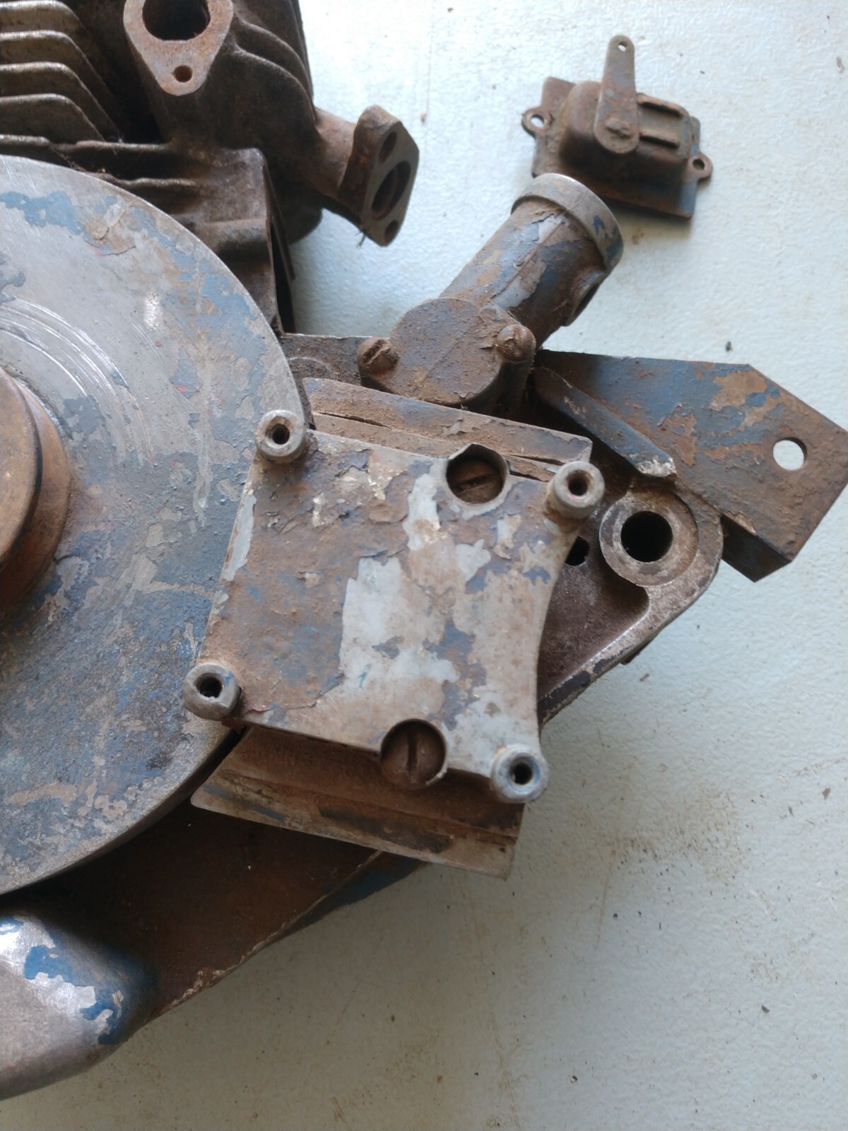 Early Whizzer Model H motor / engine low serial number 6850 | eBay