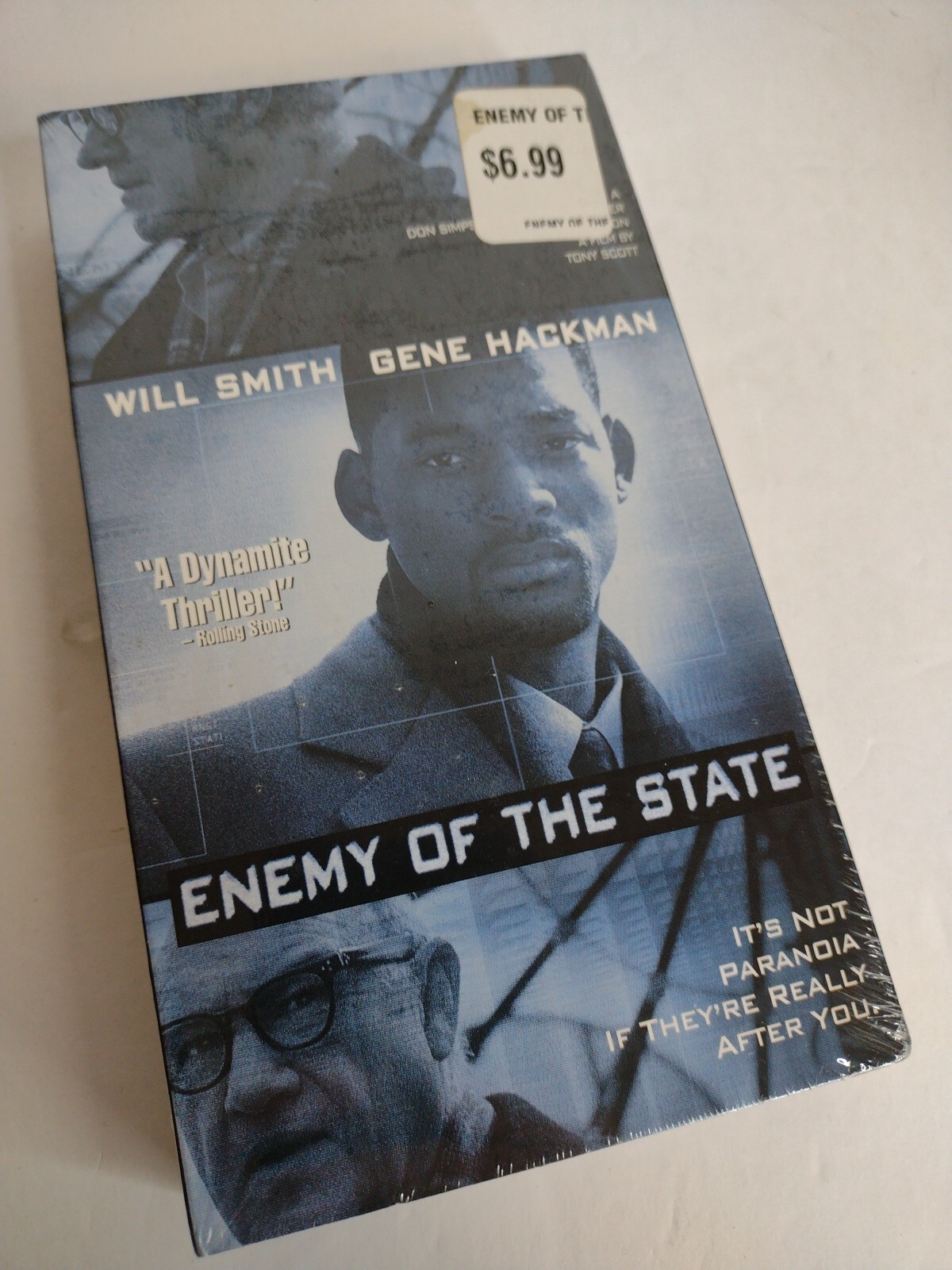 Enemy of the State (VHS, 2002) Will Smith, Gene Hackman, Jon Voight ...