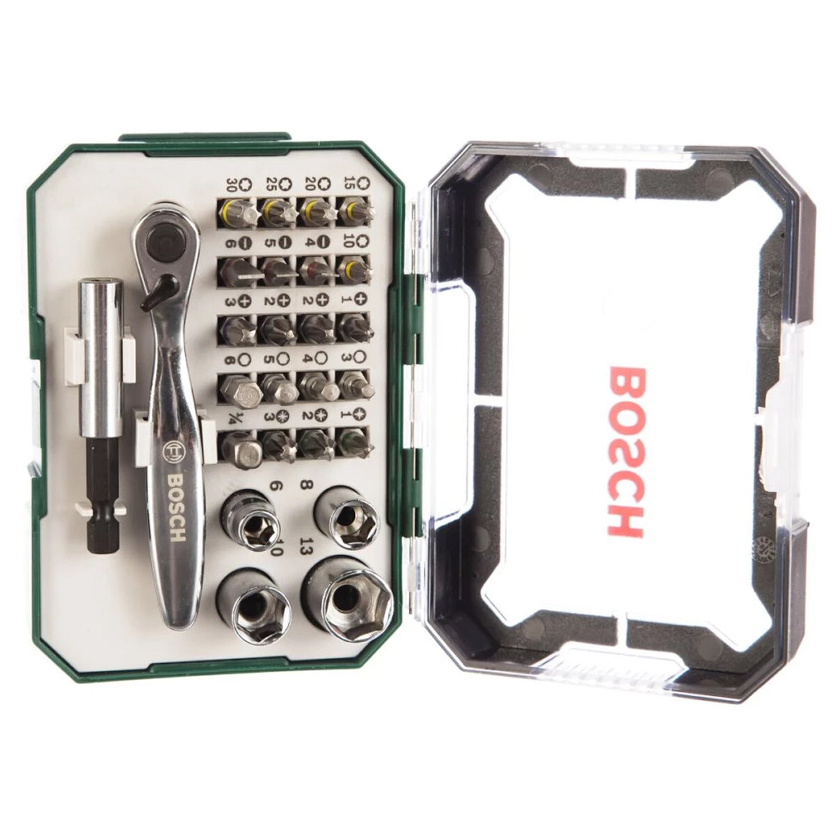 Bosch 2607017322 Rainbow Evo Set Screwdriver with Small Ratchet - 26 ...