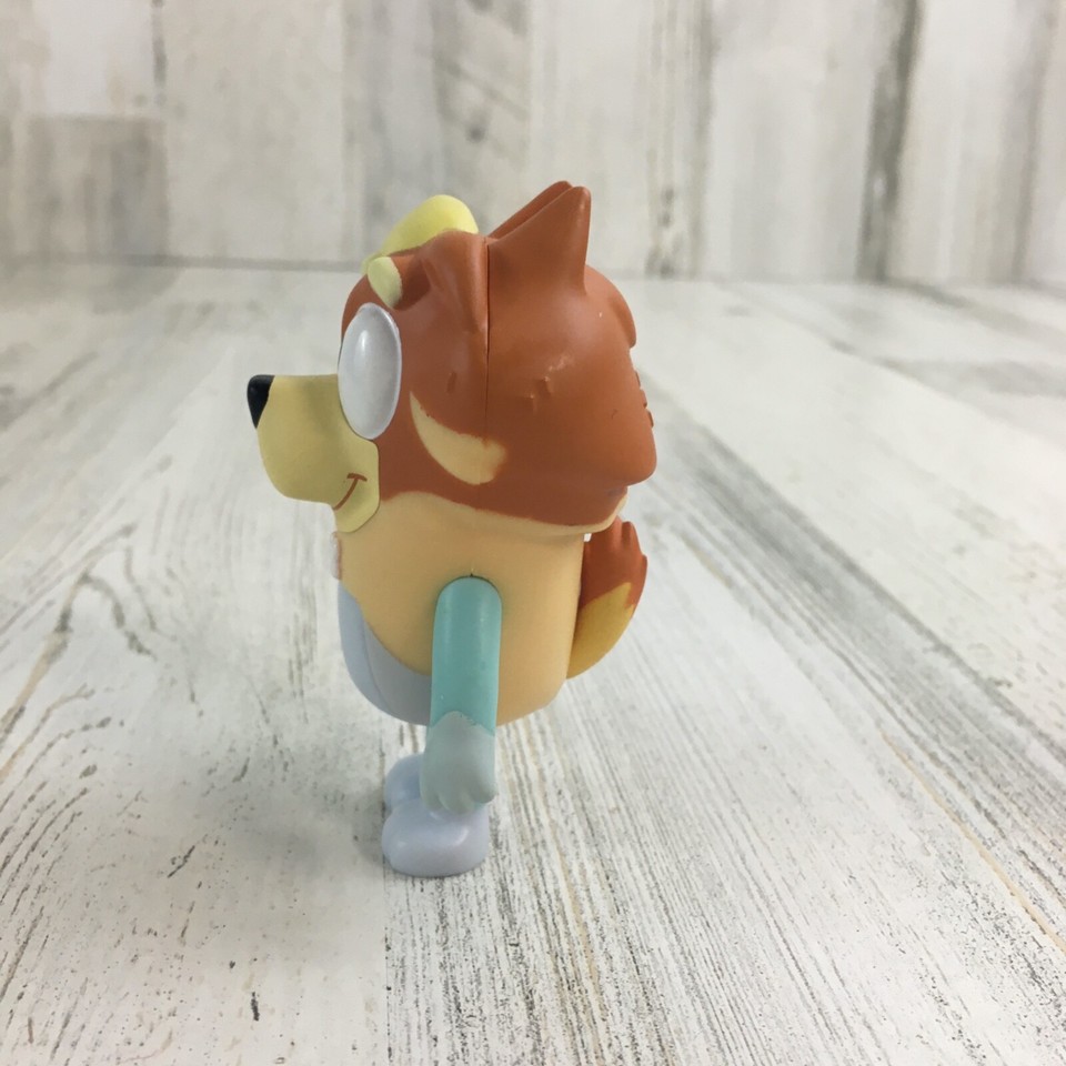 Bluey Friends TV Show Uncle Rad Bow Tie Dog Figure Heeler Wedding Rod ...