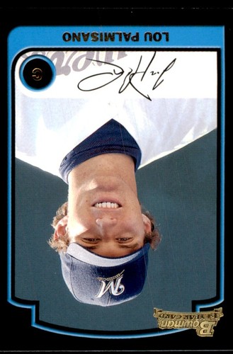 2003 BOWMAN DRAFT PICKS & PROSPECTS LOU PALMISANO RC MILWAUKEE BREWERS ...