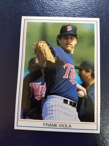 Frank Viola Minnesota Twins White Border Series 1 #13 ODDBALL | eBay
