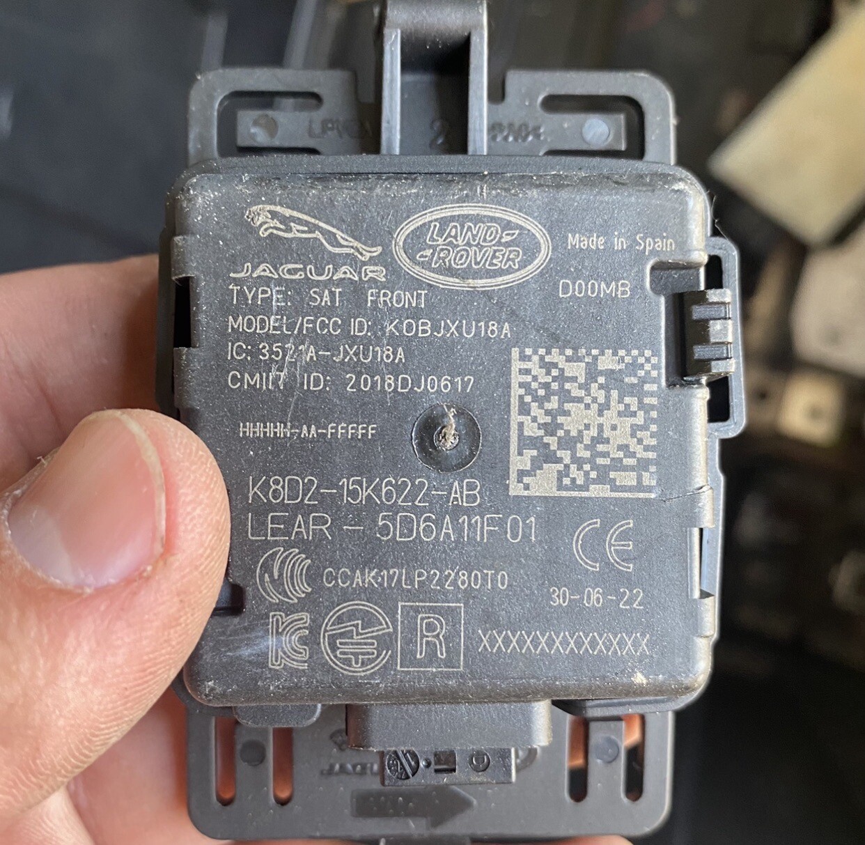 LAND ROVER DISCOVERY L462 Roof Comfort Control Unit ECU K8D2-15K622-AB ...