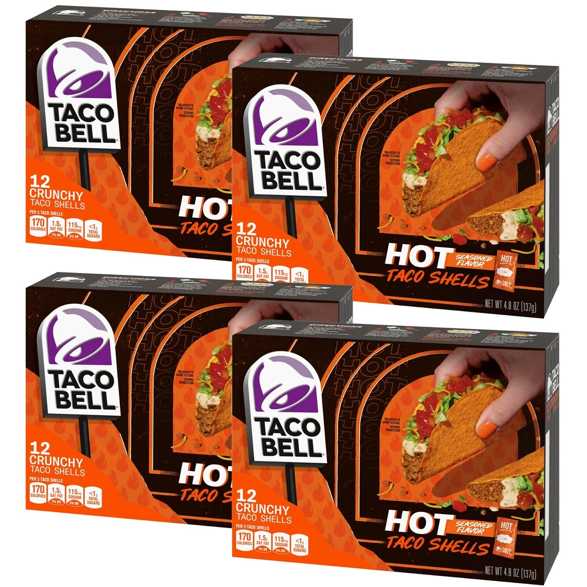 Taco Bell 12 Taco Box