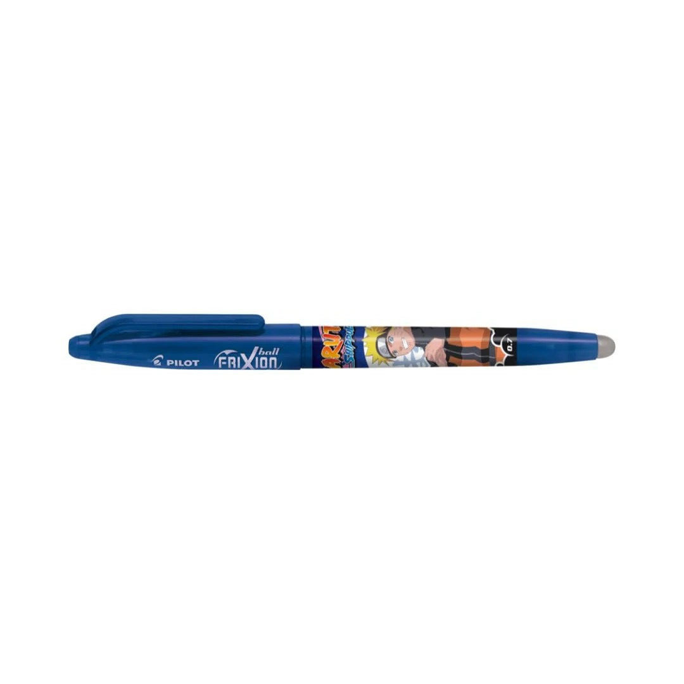 Pilot FriXion BALL 07 NARUTO Design Erasable Pen BLUE Ink+Refill 6-Pack ...