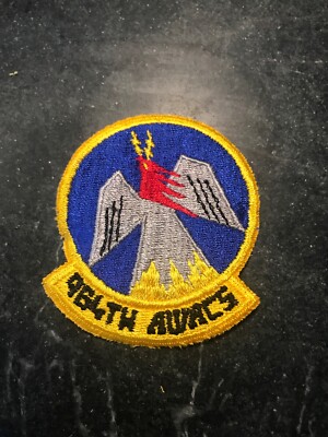 Rare Vtg Vietnam Cold War 70s 964th AWACS Squadron Patch 3” USAF Tinker ...