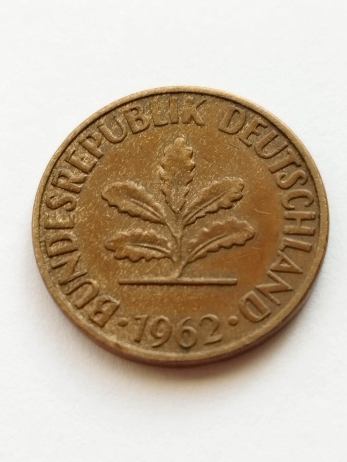 2 Pfennig 1962 J Nicht Magnetisch Selten | eBay.de