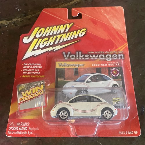 Johnny Lightning VOLKSWAGEN WHITE 1966 VW BEETLE BUG Baseball | eBay