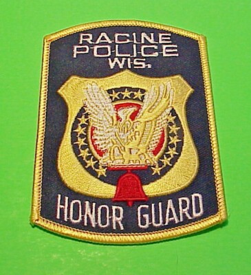 RACINE WISCONSIN WI HONOR GUARD 4 1/4" POLICE FREE SHIPPING!!! | eBay