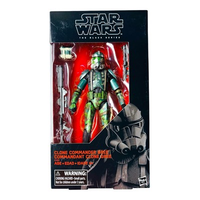 Star Wars Black Series Clone Commander Gree 6″ Figure Exclusive NEW ...