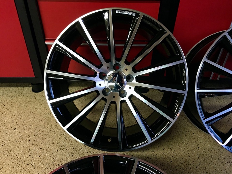 20" MERCEDES BENZ 20 INCH RIMS WHEELS 20/8.5 20/9.5 FITS CLS550 CLS500 ...