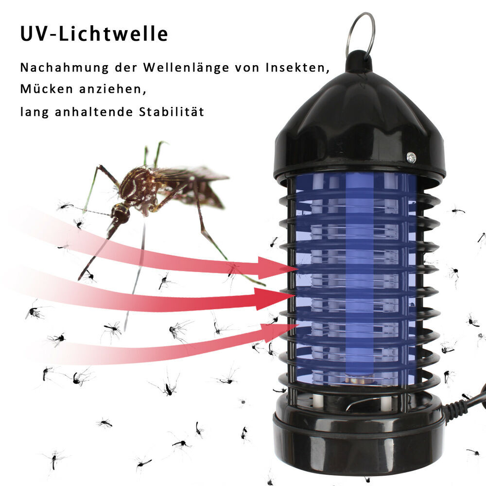 Electric UV Light Mosquito Killer Insect Grill Fly Bug Zapper Trap ...