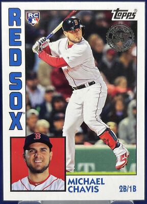 Topps Update 2019 MICHAEL CHAVIS RED SOX RC ROOKIE 35TH ANNIVERSARY ...