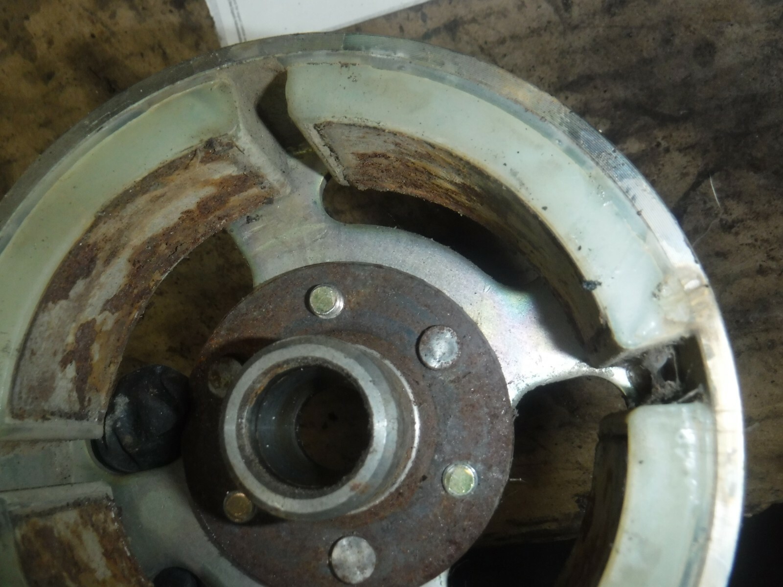 Yamaha 4 ZINGER FOUR ZINGER YF60 S quad 1986 magneto flywheel rotor | eBay