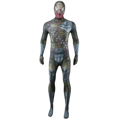 New Wolf Predator Predator Jumpsuit Cosplay Costume Spandex Bodysuit ...