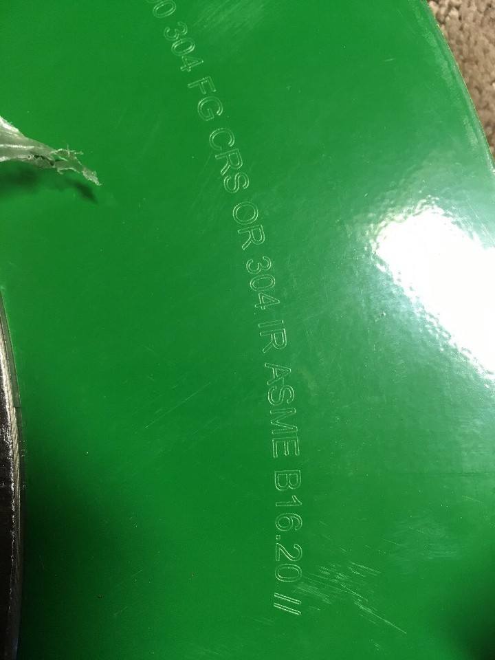5x Lamons gaskets WRI 10 2500 304 FG 304 IR ASME B16.20 wound flange ...