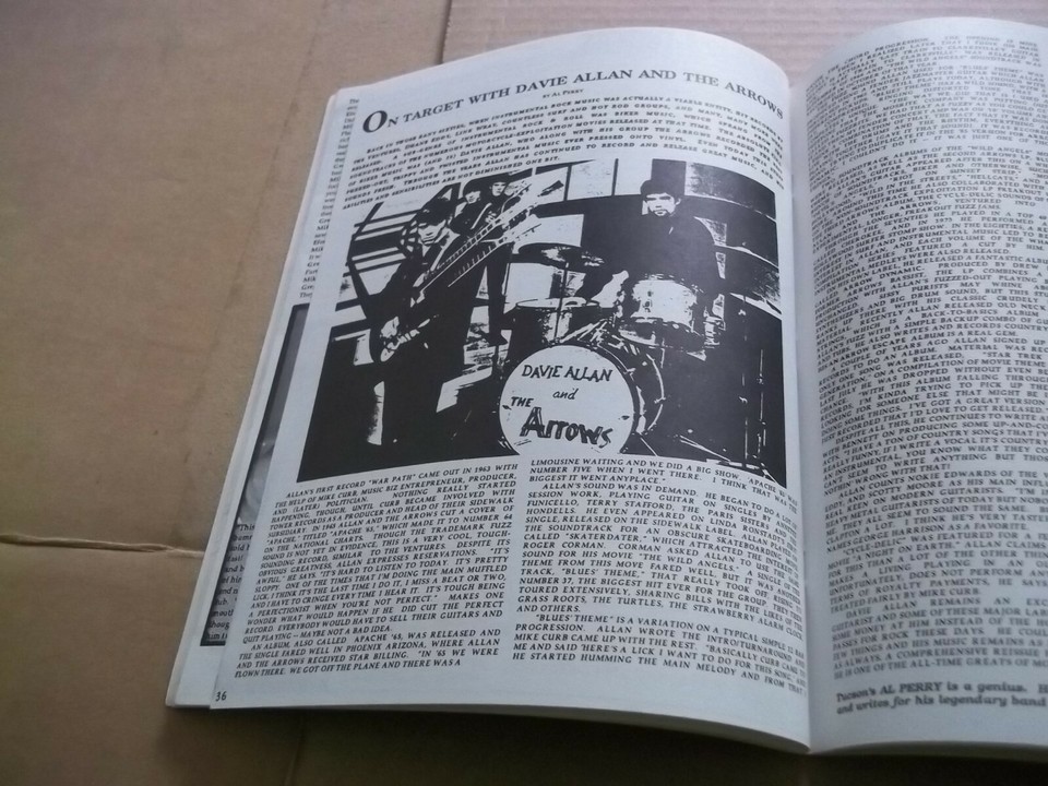 Freak Out Magazine #1 1988 MC5, Davie Allen, Mouse & the Traps, Paul ...