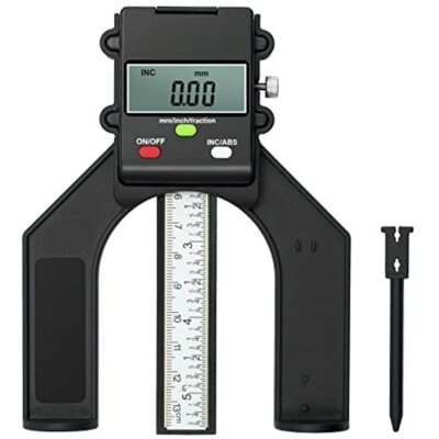 Mini Digital Height/Depth/Thickness Gauge Magnetic Self Standing Table ...