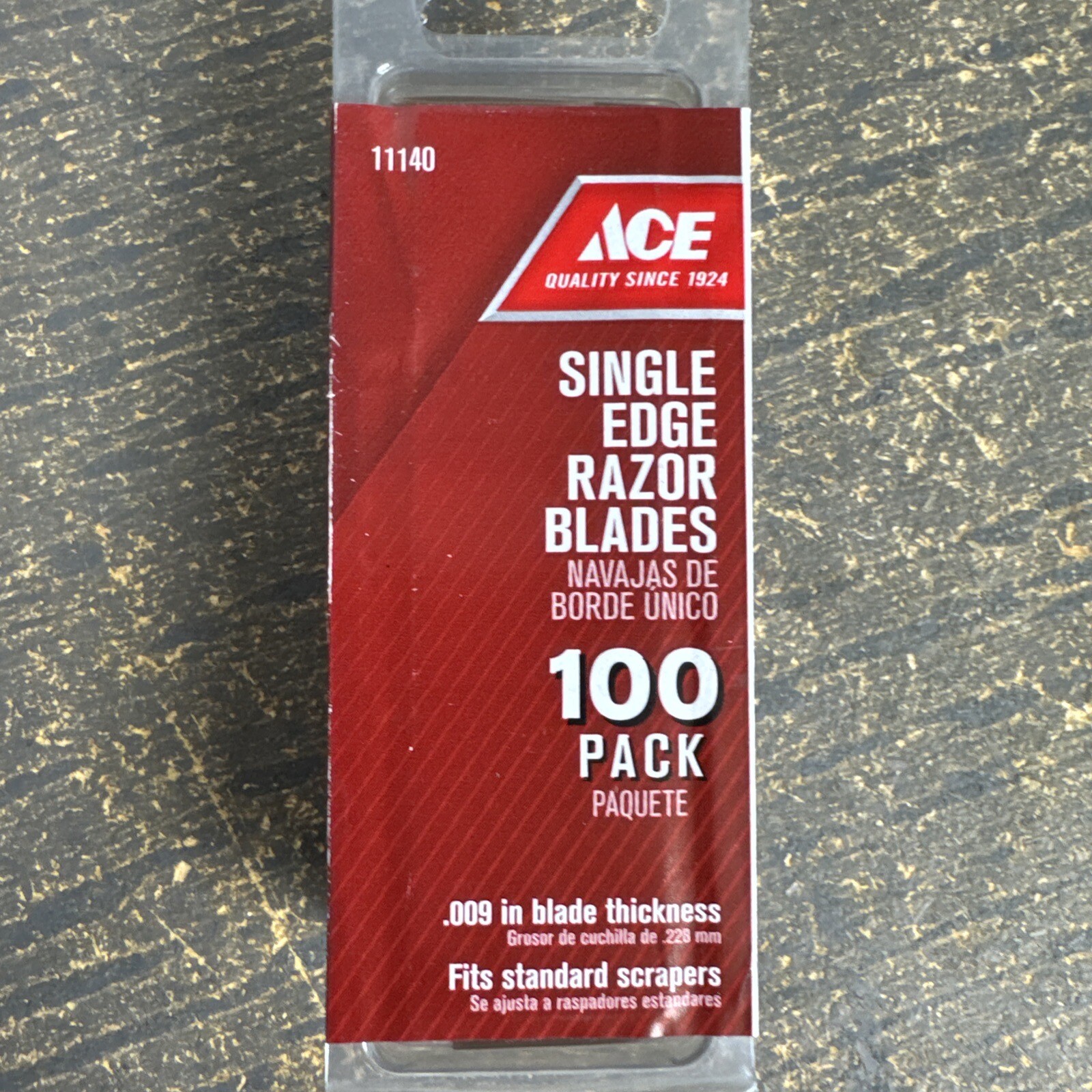 Bx/100 Single Edge Razor Blade ACE Specialty Knives and Blades 11140a ...
