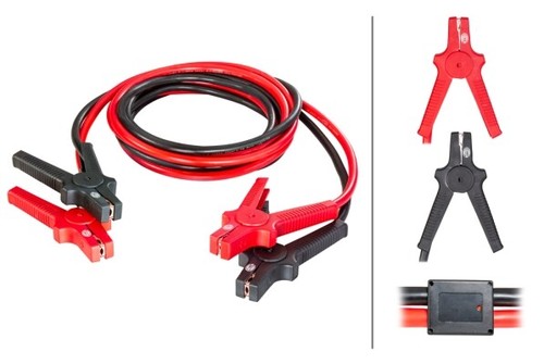 Hella Jumper Cables - 12/24V - 4.5m - with overvoltage protection ...