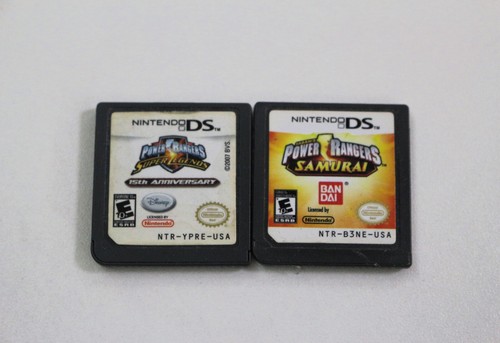*Authentic* Nintendo DS Games Power Rangers Samurai + Super Legends ...