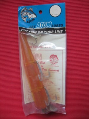 Original Vintage Atom 40 Swimmer - Saltwater Striper Fishing Lure from ...