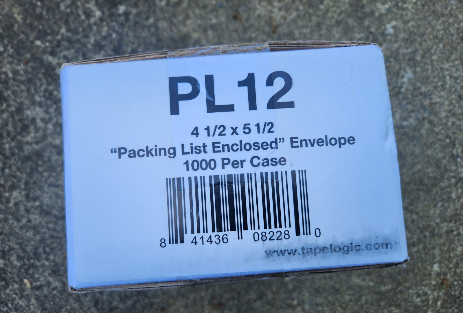 Tape Logic PL12 Packing List Enclosed Envelopes 4 1/2" x 5 1/2", 1000 ...