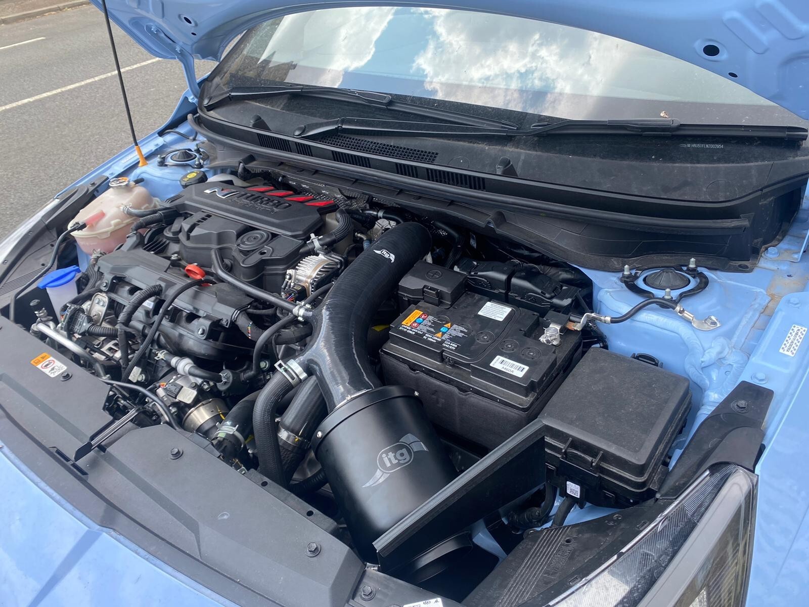 ITG Maxogen Induction Air Intake Kit for Hyundai i20 N w/Intake Hose ...