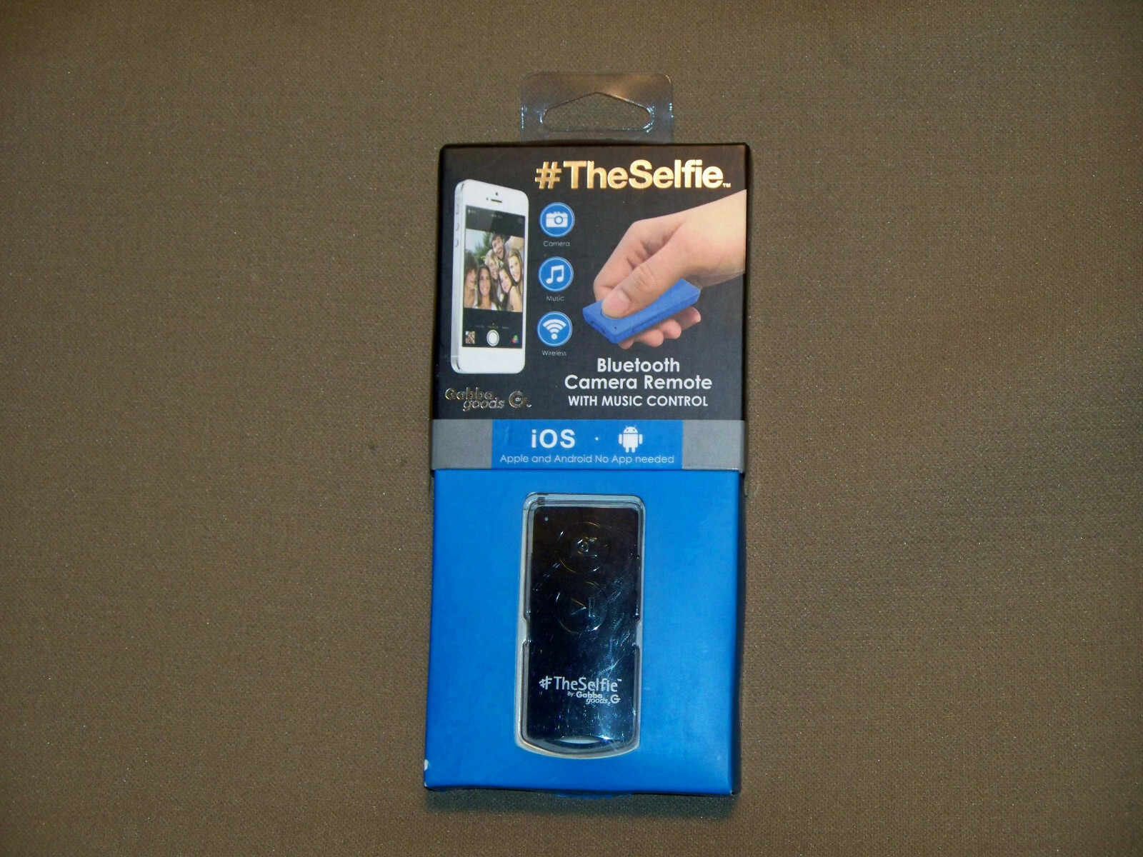 Gabba Goods The Selfie Bluetooth Camera Remote for Smartphones X23 for ...