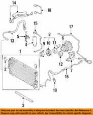 88716-6C390 Toyota Pipe cooler refrigerant liquid c 887166C390 Genuine ...