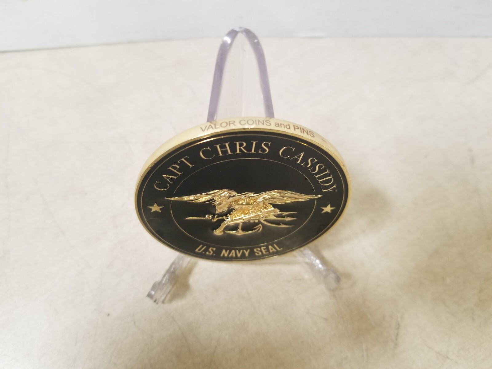 Capt Chris Cassidy U.S Navy Seal NASA Astronaut STS 127 Challenge Coin ...