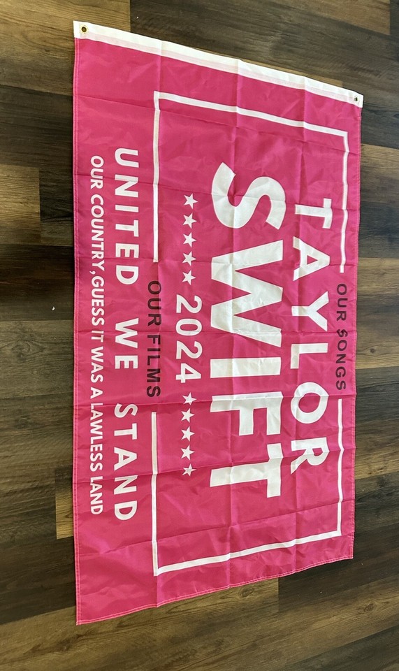 Taylor Swift Flag 3x5 ft Pink I Love Taylor Flag Wall Decor New Package ...
