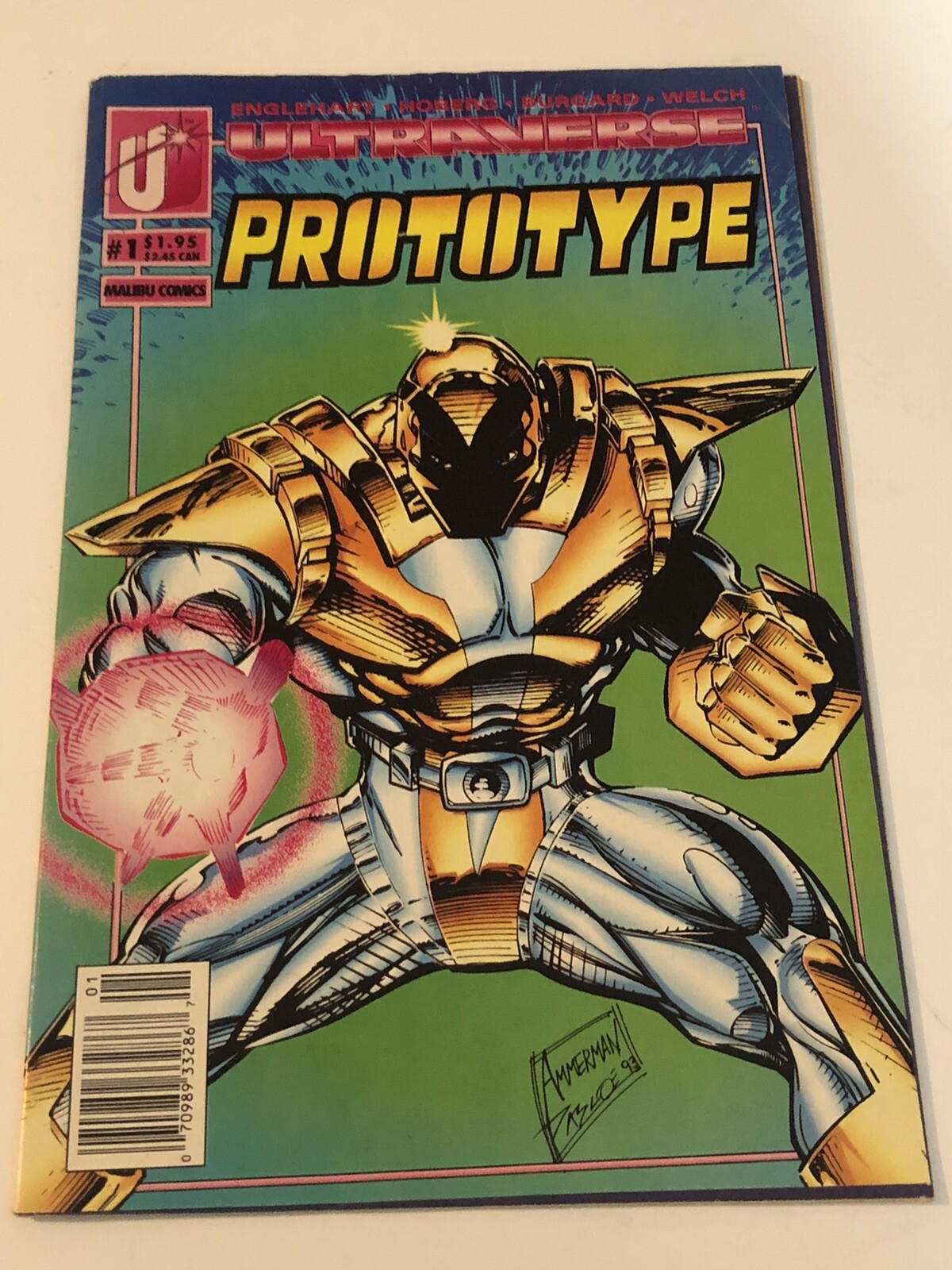 Prototype Comic Book #1 Ultraverse | eBay