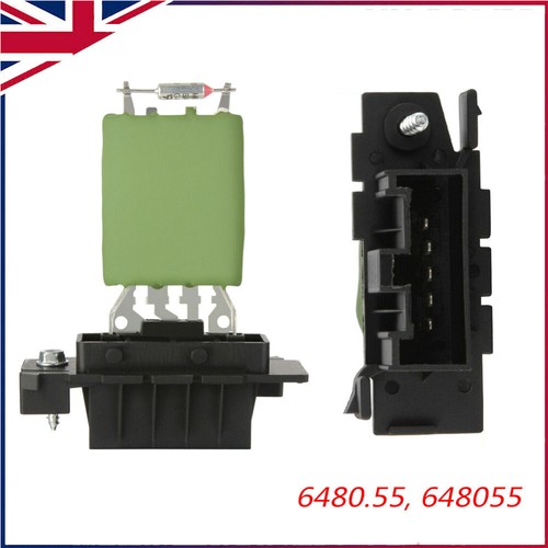 Heater Blower Resistor 648055 Fit For Citroen Berlingo Peugeot Partner ...
