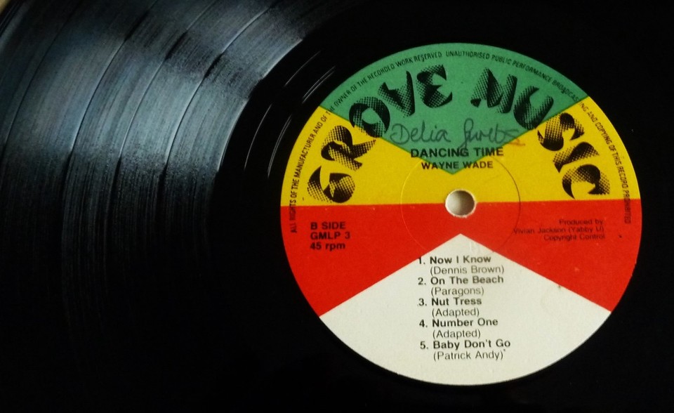 RARE~WAYNE WADE~DANCING TIME~1978 GROVE MUSIC UK LP~REGGAE ROOTS ...