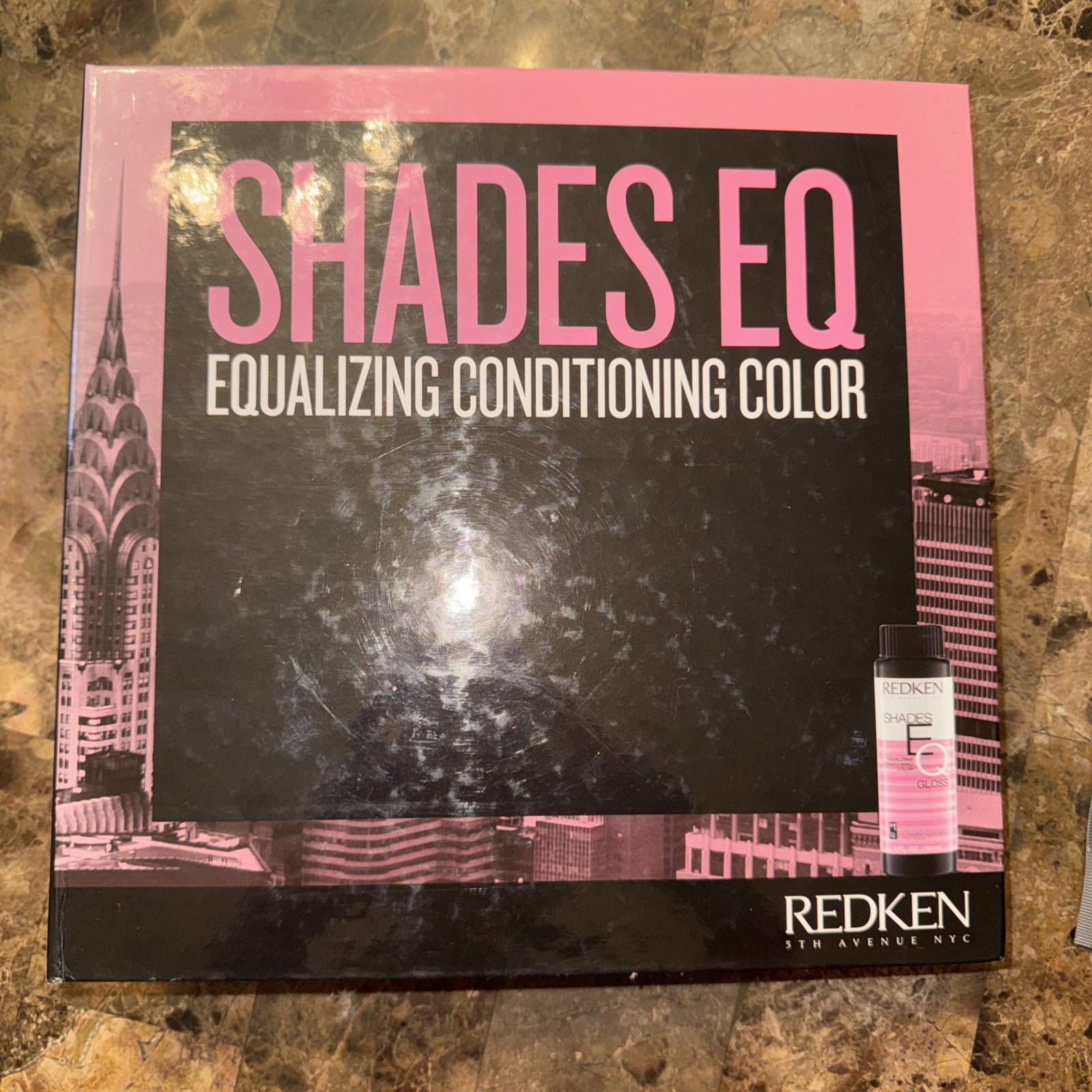 EUC Redken Shades Eq Gloss Semi-permanent Swatch Book 30 Inserts/level ...