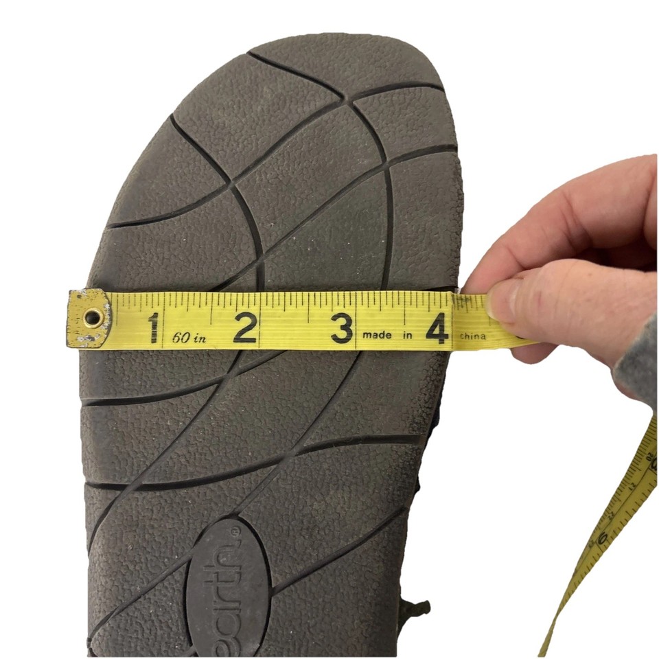 Earth Womens Ezra Recycled Wool Clogs Size 9.5 Wide Olive & Navy Slip ...