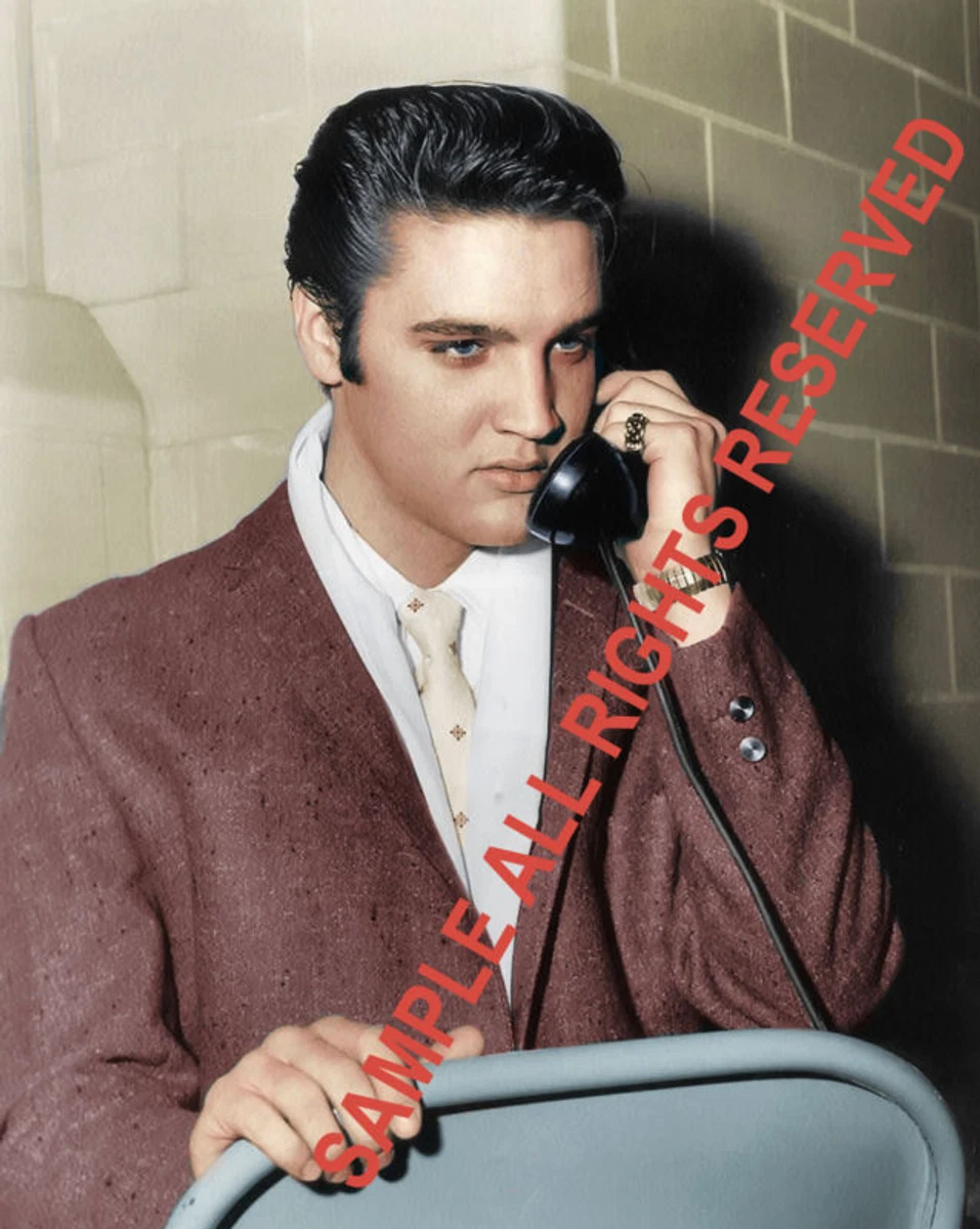 Elvis Presley 1950s Color