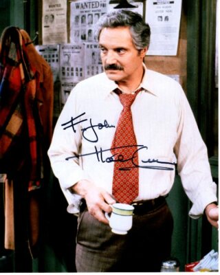 HAL LINDEN Autographed Signed 8x10 BARNEY MILLER Photograph - To John ...